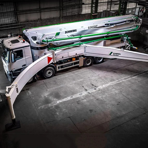 Василев ВМ представя новата бетон помпа Schwing