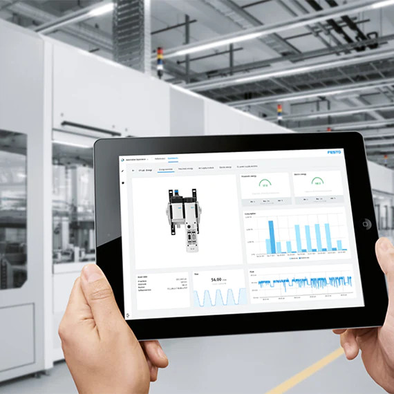 Анализ на данни с Festo AX