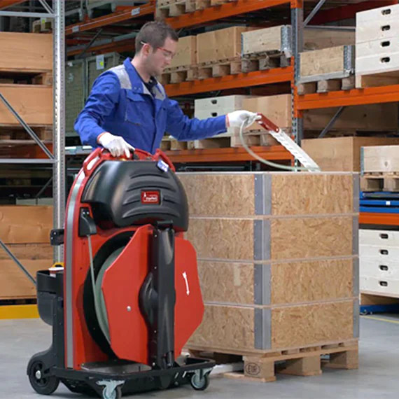 Eргономичнa, лесна и ефективна мобилна система за чембероване на палети ...