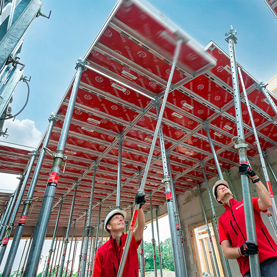 Бърза модулна кофражна система за плочи AluDEK