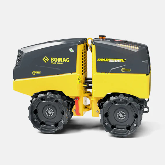 Ново поколение радио управляем компактор BOMAG BMP 8500